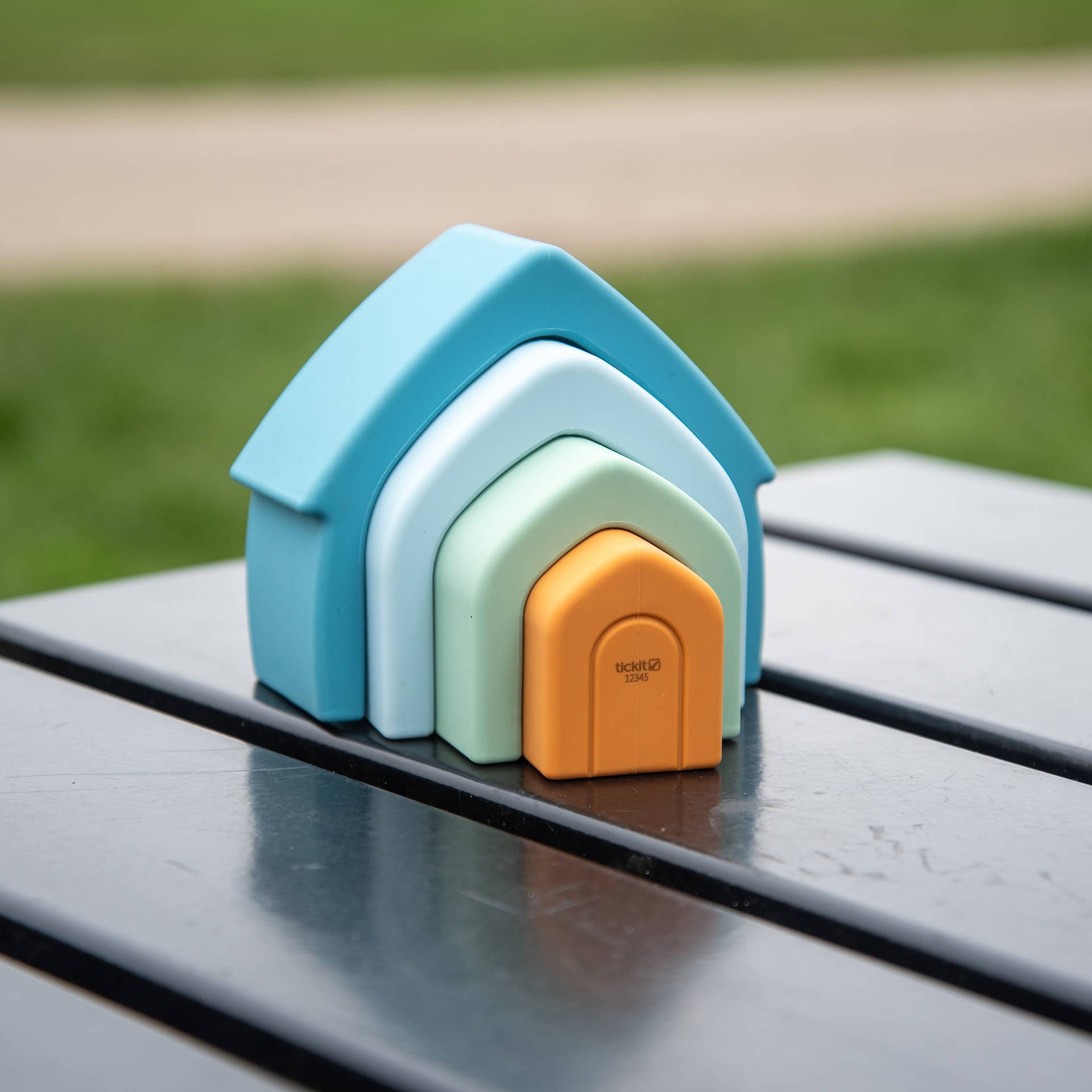 SiliSoft® Stacking Houses (Neutral) – Naturally Baby